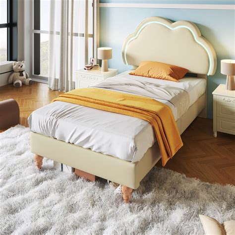 Modfu Polsterbett Jugendbett Kinderbett Ohne Matratze Mit Lattenrost