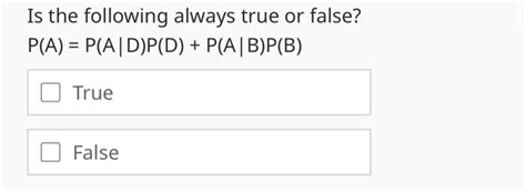 solved consider two events a and b with event d the