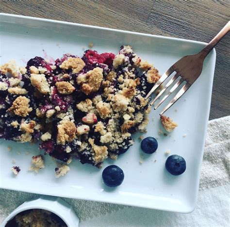Crumble Sans Gluten Ni Lactose