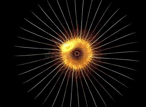 Classic Sun Stock Illustration Illustration Of Fractal 2134192