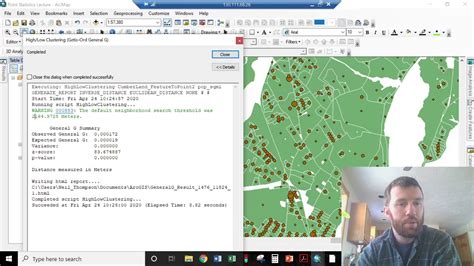 Gis 300 April 23 Part 8 Getis Ord G Highlow Clustering Youtube