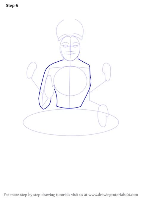 How To Draw Lakshmi Mata Hinduism Step By Step Artofit