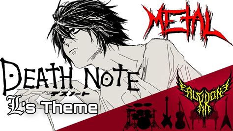 Death Note Ls Theme 【intense Symphonic Metal Cover】 Youtube Music