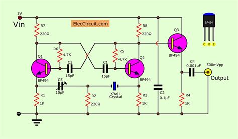 pin on oscillators circuits