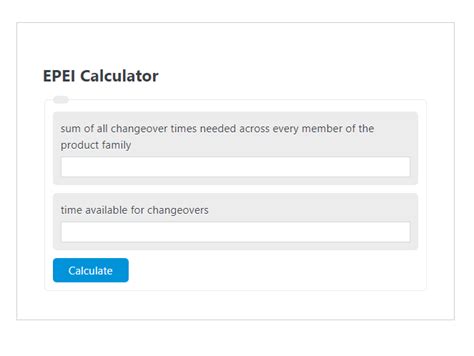 Epei Calculator Calculator Academy