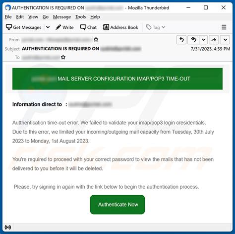 Imappop Configuration Error Email Scam Removal And Recovery Steps