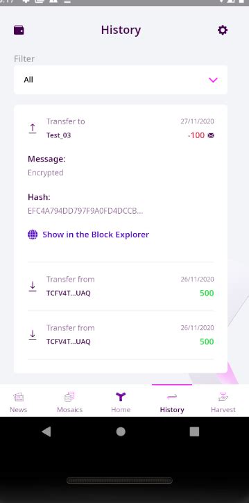 The Message Encrypted Need To Be Decrypted In The Transaction · Issue