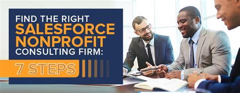 Find The Right Salesforce Nonprofit Consulting Firm 7 Steps Dnl