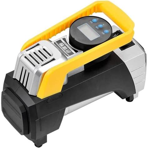 Compresseur D Air Portatif Pompe 12V DC Portable Compresseur D Air Pompe Avec LED Protection