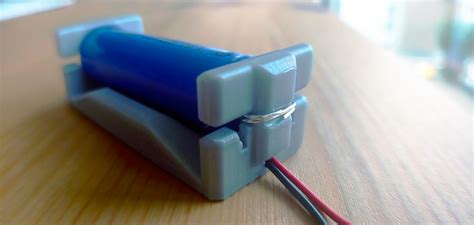 Battery Holder For ESP NodeMCU V By Serviervorschlag Download Free STL Model Printables Com