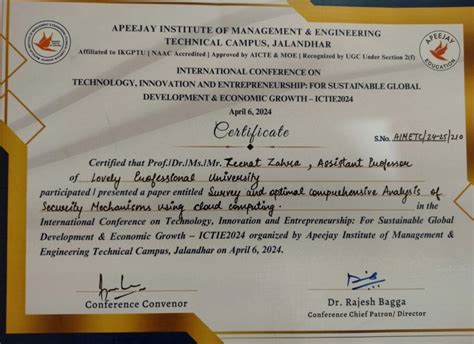 zeenat zahra on linkedin research