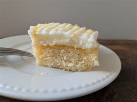 Dealer Joes Lemon Flavored Mini Sheet Cake Street Food Spectacle