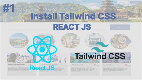 Install Tailwind CSS Pada React JS YouTube
