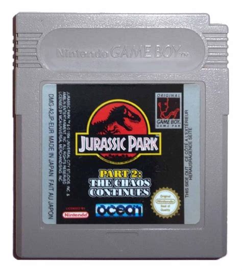 Buy Jurassic Park Part 2 The Chaos Continues Game Boy Australia