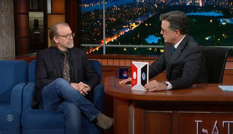 Syracuse Professor George Saunders Appears On Stephen Colberts ‘late