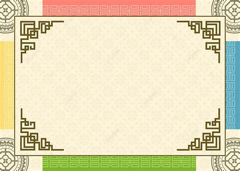 한국 전통 문양 복고 무늬 배경 Pngtree