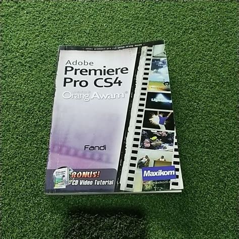 Jual BUKU ADOBE PREMIERE PRO CS UNTUK ORANG AWAM FANDI Shopee Indonesia