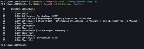 How To Use Powershell History Feature