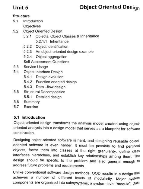 Object Oriented Design Software Engineering Object Oriented Class