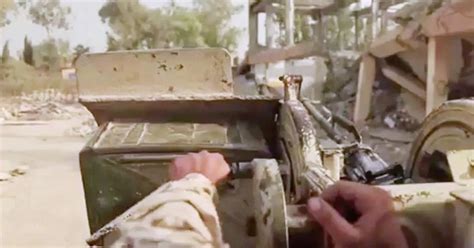Sick Isis Jihadis Blow Prisoner To Pieces With Huge Anti Aircraft Gun