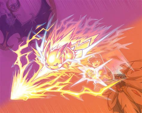 Download Pokemon Sun And Moon Pikachu And Ash Wallpaper Wallpapers Com