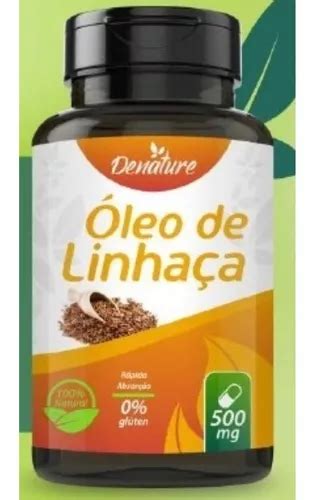 Suplemento En C Psulas Denature Natural Aceite De Linaza Mg C Ps Denature Vitaminas