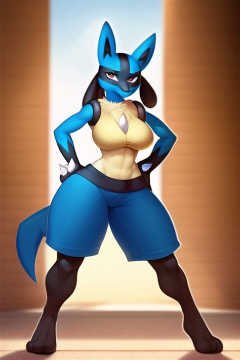 Hot Lucario By Penzyy On Deviantart