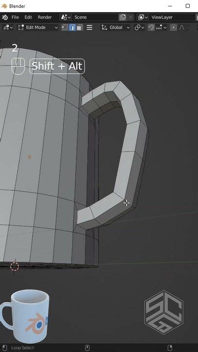 Blender Modeling Complex Shape Tea Cup Shorts Blender Blender Tutorial Motion Design Video