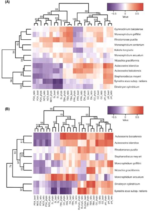 A Heatmap Showing Correlations Among Environmental Parameters With
