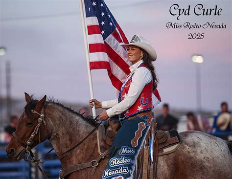 Miss Rodeo Nevada 2025 Cyd Curle Miss Rodeo Nevada Association