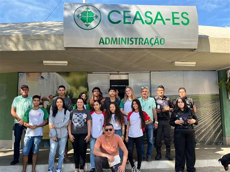 Ceasa Es Ceasa Recebe Estudantes Para Visitação E Orientação