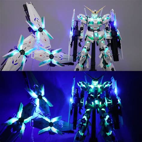 【鋼普拉】現貨 Led 幻彩燈組 Kosmos Pg 160 獨角獸鋼彈 完美獨角獸 報喪女妖 最終決戰 三盾 鳳凰 蝦皮購物