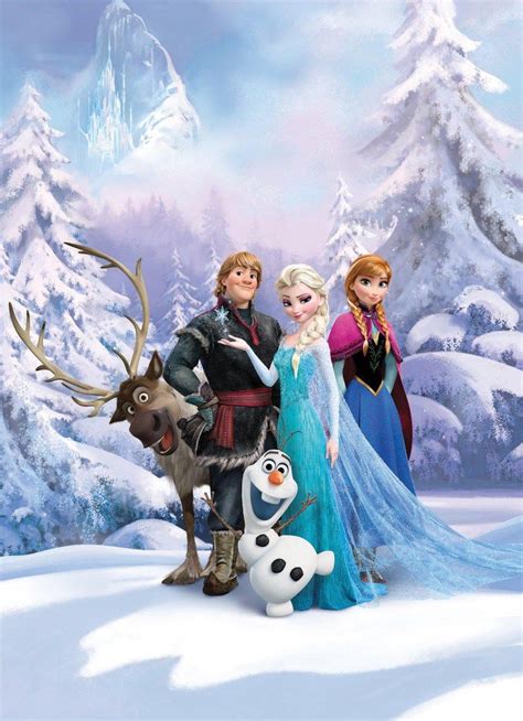 Fotomural Komar Frozen Winter Land Rf 4 498 Papel And Deco Frozen