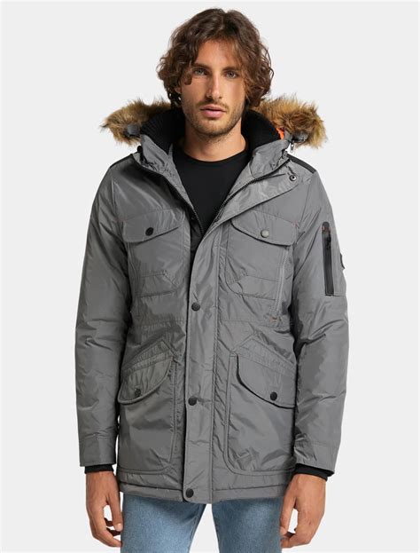 Shop Mens Parka Jacket S Mens Leather Wear