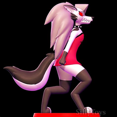 Loona Angry Helluva Boss 3d Print Model By Sillytoys