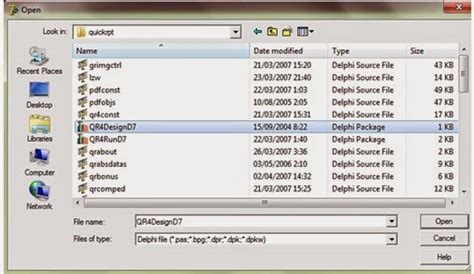Komponen Quick Report Delphi 7