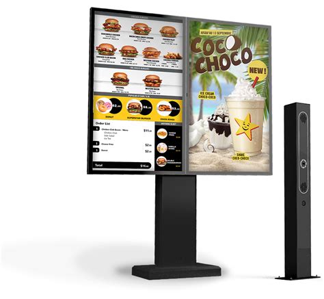 Outdoor Digital Menu Boards Acrelec