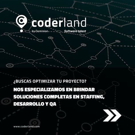 📌en Coderland Nos Especializamos En Brindar Soluciones Completas En