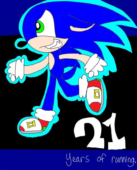 Happy Birthday Sonic By Cosmic Cat97 On Deviantart