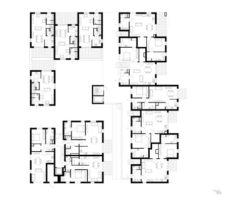Galeria De Habitação Social Dendermonde Volkswoningen A2d