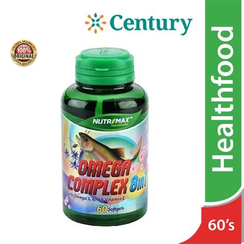Jual Nutrimax Omega Complex 8 In 1 60 Softgelsuplemenkolesteroldaya