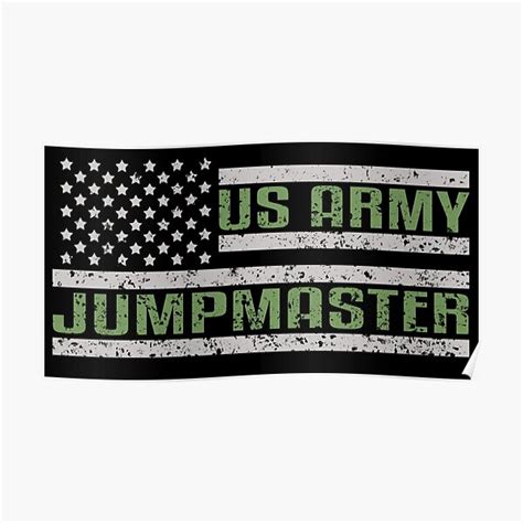 Jumpmaster Us Army 2774 Poster For Sale By Rare Militia Redbubble