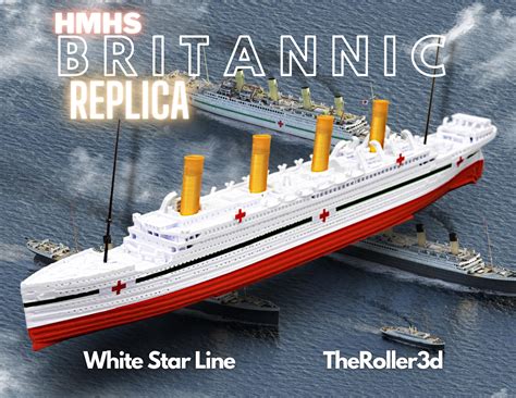 Maqueta De Barco Hmhs Britann B0c97hb7gg