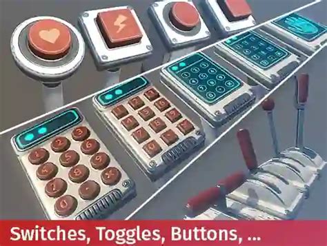 buttons switches and toggles 1 0 game assets free