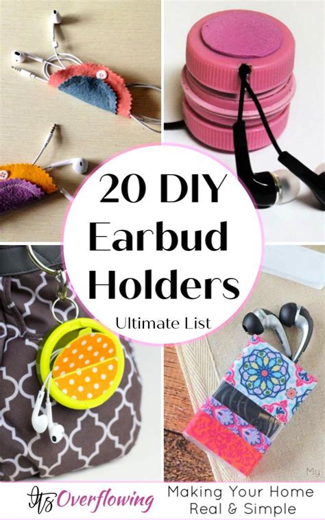 Easy Diy Earbud Holder Ideas Step By Step
