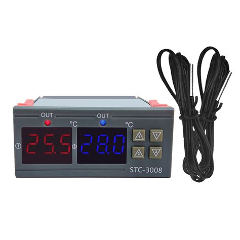 Digital Display Temperature Controller Microcomputer Intelligent Dual Control Electronic