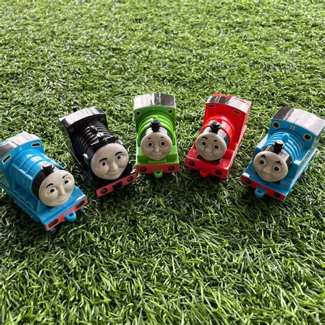 [xmas Sale] Mini Thomas Train Set Hobbies And Toys Toys And Games On Carousell
