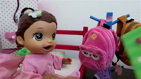 Rotina Da Minha Boneca Bebendo Mamadeira Comendo Papinha Youtube