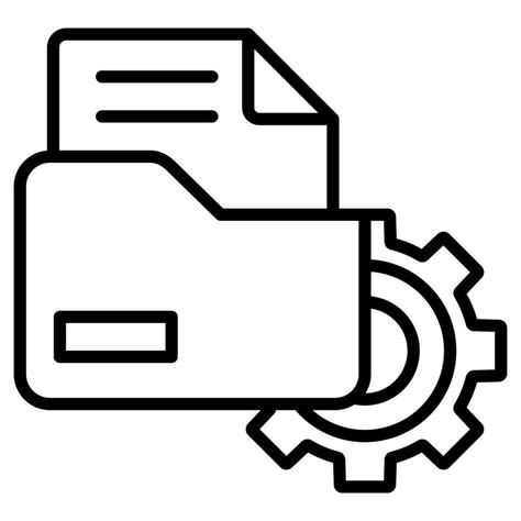 Data Organization Icon Line Illustration 44166417 Vector Art At Vecteezy