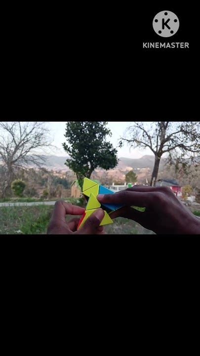 Solving Pyraminx Cube In Easy Way Shorts Youtubeshorts Viral Rubik Youtube